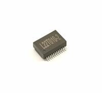 China UDE L22T010-2 Single Port Discrete Magnetic Transformer 1000 Base - T LAN Filter PoE 15W for sale