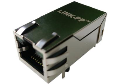 China TS-60045 POE RJ45 Connector LPJK1013AONL 10 / 100Base-TX Power Over Ethernet for sale