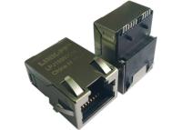 China RJPS-001TC1 SMD POE Rj45, Low Profile,1x 10/100 Base-TX Filtered LPJ19960CNL for sale