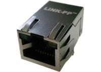 China LPJG17332AWNL Cross SI-51005-FB RJ45 Modular Jack 10/100Base-TX Magnetic for sale