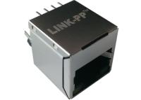China LPJD0115BGNL Magnetic RJ45 Jack 1 x 10/100 Mbit Ethernet POE functionality for sale