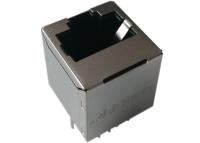 China LPJE6814DNL Vertical RJ45 Jack , 8P8C Shield Top Entry Without Magnetic for sale