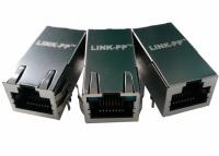 China LPJK6071AONL Coon Rj-45 Shield,Thru-hole PoE Plus Magnetic,Gbit,1:1,RoHs for sale