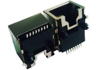 China 95540-6886 1*1 Port Low - Profile RJ45 Jack SMT Without Magnetic LPJE8802DNL for sale