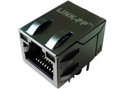 China LPJ16264AENL Single Port RJ45 Connector with 10/100Base-T Magnetic for sale