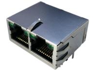 China 1-6610005-1 Multi-Port RJ45 Module Equivalent By LPJG28831AZNL Gig-E Magnetics for sale