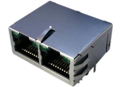 China 1840548-1 Rj-45 10/100/1000M LPJG28837AFNL Female Jack Magnetics Connectors for sale