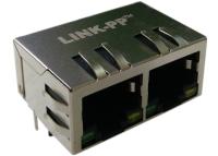 China LPJG26801AHNL Dual Rj-45 Cross KRJ-201QGYNL 2 x 10/100/1000BASE-TX Ethernet for sale