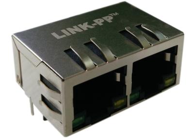 China LPJG26801AHNL Dual Rj-45 Cross KRJ-201QGYNL 2 x 10/100/1000BASE-TX Ethernet for sale