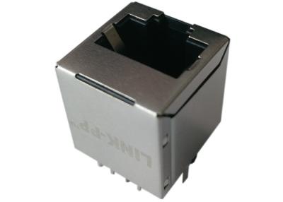 China LPJD0101DNL Rj45 Cross RV1-1000G72A POE Connector Top Entry 10/100 Magnetics for sale