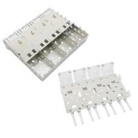 China 2170030-1 SFP+ Cage 1x4 Port 16 Gb/S Included Lightpipe External Springs for sale