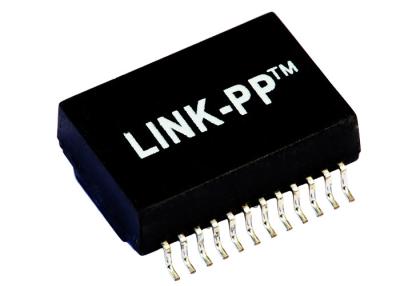 China 3500V rms Isolation Transformer LP6004NL Gigabit 10/100/1000M 24 Pins SMD XFMR for sale
