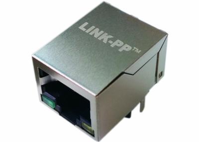 China 7499010441 rj45 connector with magnetics , WE-RJ45 LAN 10/100BaseT LPJ4252F86NL for sale