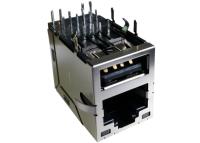 China RJ45 USB Connector LPJE305AGNL for sale