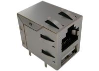 China RJ45 + USB2.0 Jack Without LED LPJE305DNL for sale
