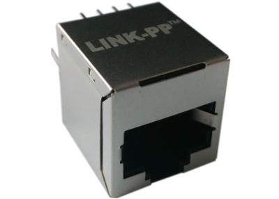 China Top Entry Rj45 JD2-0011NL Vertical Jack Magnetics 10/100Base-T Shield LPJD0013DNL for sale