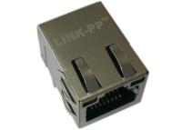 China JXD1-0008NL / LPJ16611AENL RJ45 Single Port 10/100Base-T Magnetics Transformer for sale