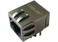 China JXD0-0001NL , LPJG4820GENL 8P10C Gigabit Magnetics Rj-45 PCB Jack for sale