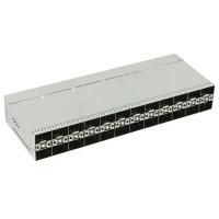 China TE 2227838-7 ZSFP+ Receptacle With Cage 2x12 External Springs  Included Lightpipe for sale