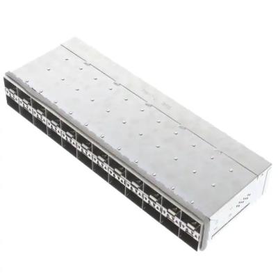 China TE 2288172-2 ZSFP+ Receptacle With Cage 2x12 Elastomeric Gasket Included Lightpipe for sale