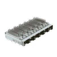 China TE 2198235-3 SFP+ 1x6 Cage With Heat Sink External Springs 16 Gb/S for sale