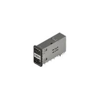 China TE 2198373-1 ZQSFP+ 2x1 Cage Assembly With Integrated Connector Elastomeric Gasket for sale
