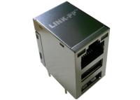 China C893-1DX1-E5 , LPJU5012BGNL RJ45 USB Connector 3 Port 10/100 Base-T for sale