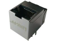 China HFJV1-E1G16-L12RL , LPJD4773BDNL Vertical RJ45 Gigabit Top Entry With LED for sale