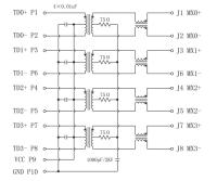 China HFJ11-E1G01ERL , LPJG4813CNL RJ45 Single Port 10/100/1000 AutoMDIX for sale