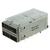 China TE 2308171-5 ZQSFP+ 2x2 Cage With Integrated Connector Included Lightpipe for sale