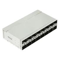 China TE 1-2198346-9 zSFP+ 2x8 Cage Connector External Springs 32 Gb/s Included Lightpipe for sale