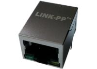 China LPJ0012HGNL RJ45 Socket 1x1 Port Ethernet Female Connector 8p8c jack for sale