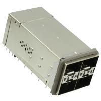 China TE 2198325-2 zSFP+ 2x2 Cage With Integrated Connector 32 Gb/s Included Lightpipe for sale
