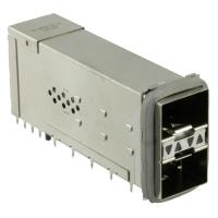 China 2198318-2 zSFP+ 2x1 Cage Connector With Included Lightpipe 32 Gb/s for sale