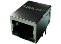 China ARJ11B-MESBQ-A-B-EMU2 , LPJ0011HENL Magnetics RJ45 Modular Jack for sale