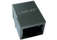 China LU1S041X-LF-1101 , LPJ0013HHNL Magnetics Jack rj45 1x10/100 Ethernet for sale