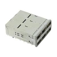 China TE 2214565-1 ZQSFP+ 2x3 Cage With Integrated Connector 28 Gb/s for sale