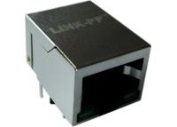 China XFATM6Y-CLTZxu1-2MS RJ45 Single Port LPJ4108HBNL 10/100M Tab-Down With LEDs for sale