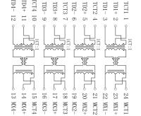 China 2.54mm Height LP5019ANL Low Profile Ethernet Magnetic Transformers for sale