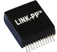 China LP2005ANL Dual Port POE Magnetics 2x 10/100Base-Tx Power Ethernet for sale