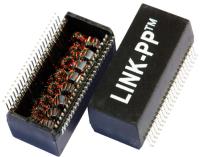 China LP44803NL POE Transformer 4x 10/100Mbps Quad Port Power Magnetics IEEE802.3af for sale