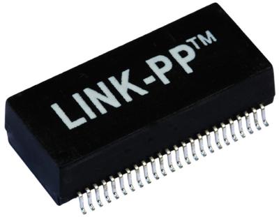 China LP44805NL POE Transformer 48pins 10/100mbps Quad Port Magnetics Module for sale