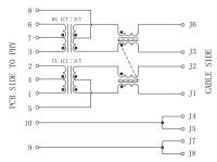 China Network Standard POE RJ45 Modular Jack With LED , XFAVERS-CLxu1-2MS for sale