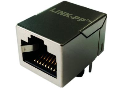 China LPJG16528DNL | 1500V Hi-Pot PCB Mount RJ45 Modular Jack Gigabit Network for sale