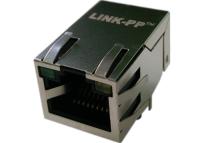 China RJL-002LB1 | LPJ9011KONL RJ45 Modular Jack Magnetic , 1X1 Port Tab-up for sale