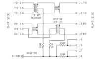 China RJLB-001TC1 | LPJ4068EENL RJ45 Modular Jack 10/100base Transmission for sale