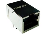 China MIC24311-0101T-LF3 , RJ45 Modular Jack 25.4mm Length Magnetic Integrated for sale