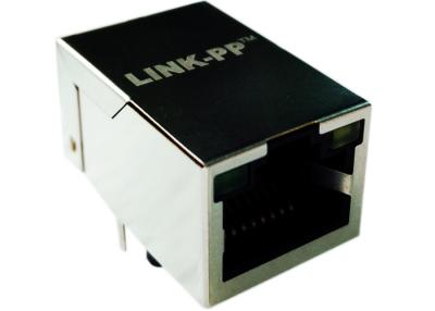 China MIC24311-0101T-LF3 , RJ45 Modular Jack 25.4mm Length Magnetic Integrated for sale
