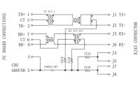 China LPJ0026CNL | MIC25010-5110 RJ45 Jack Integrated 10/100 Base-T Magnetic for sale