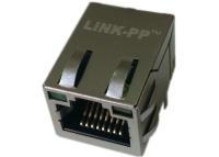 China LPJG16388AENL | Right Angle RJ45 Modular Jack , 10/100/1000Base Speed for sale